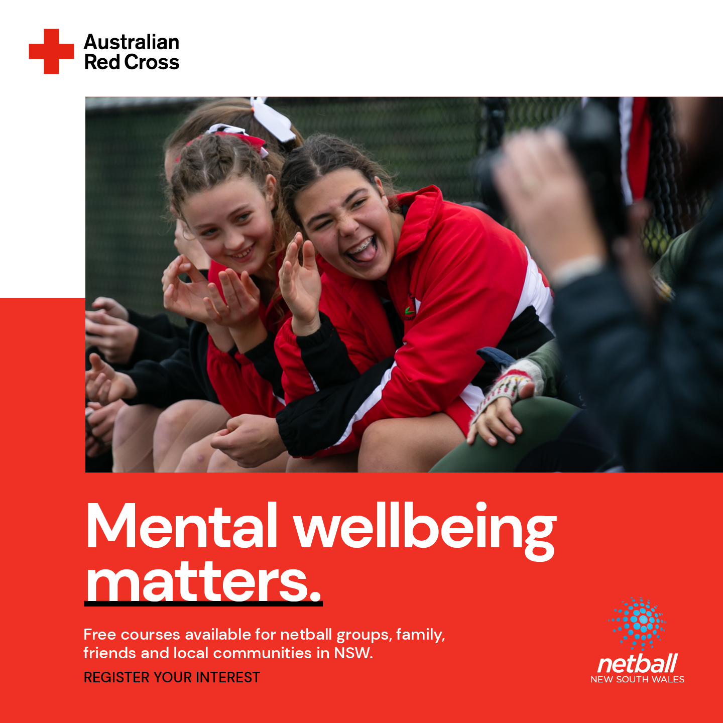 Mental Health First Aid - Netball NSW