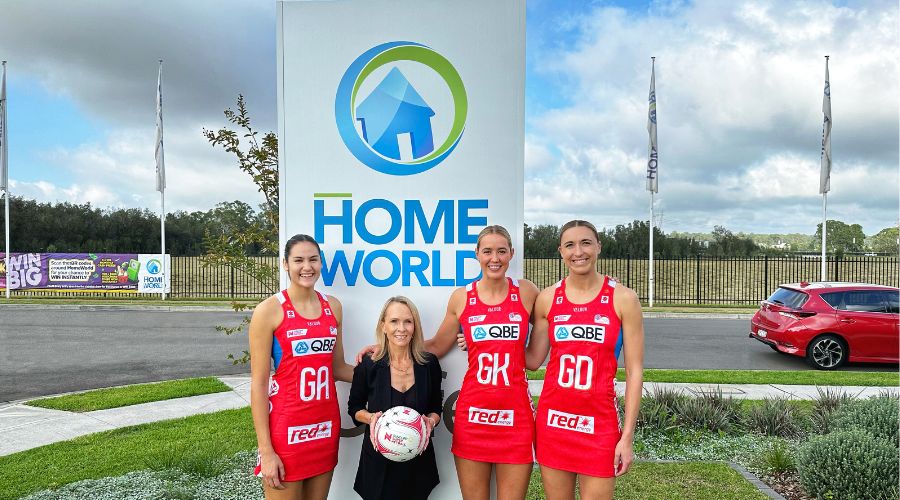 HomeWorld backing Swifts and the next generation - Netball NSW