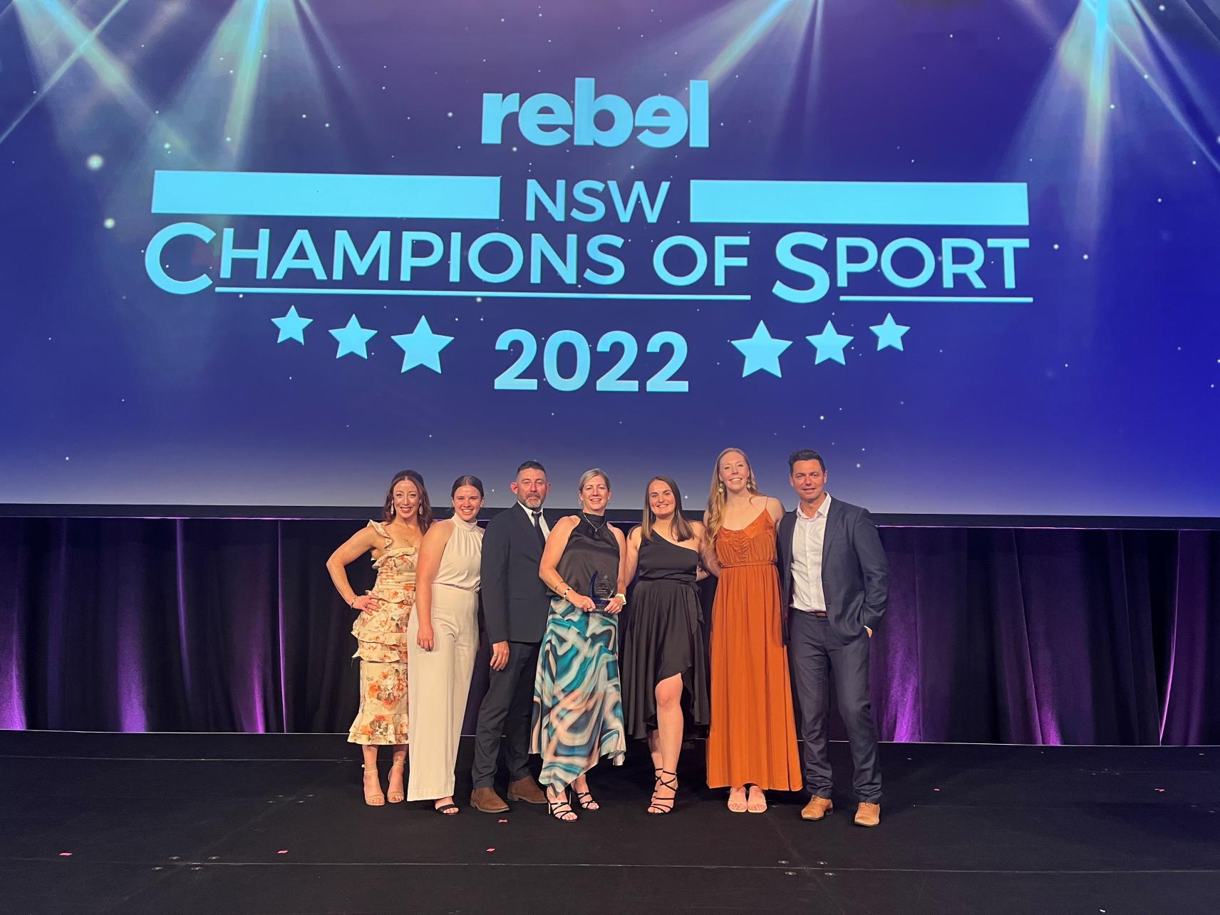 Senior State Titles wins Best Event at Sports Awards - Netball NSW